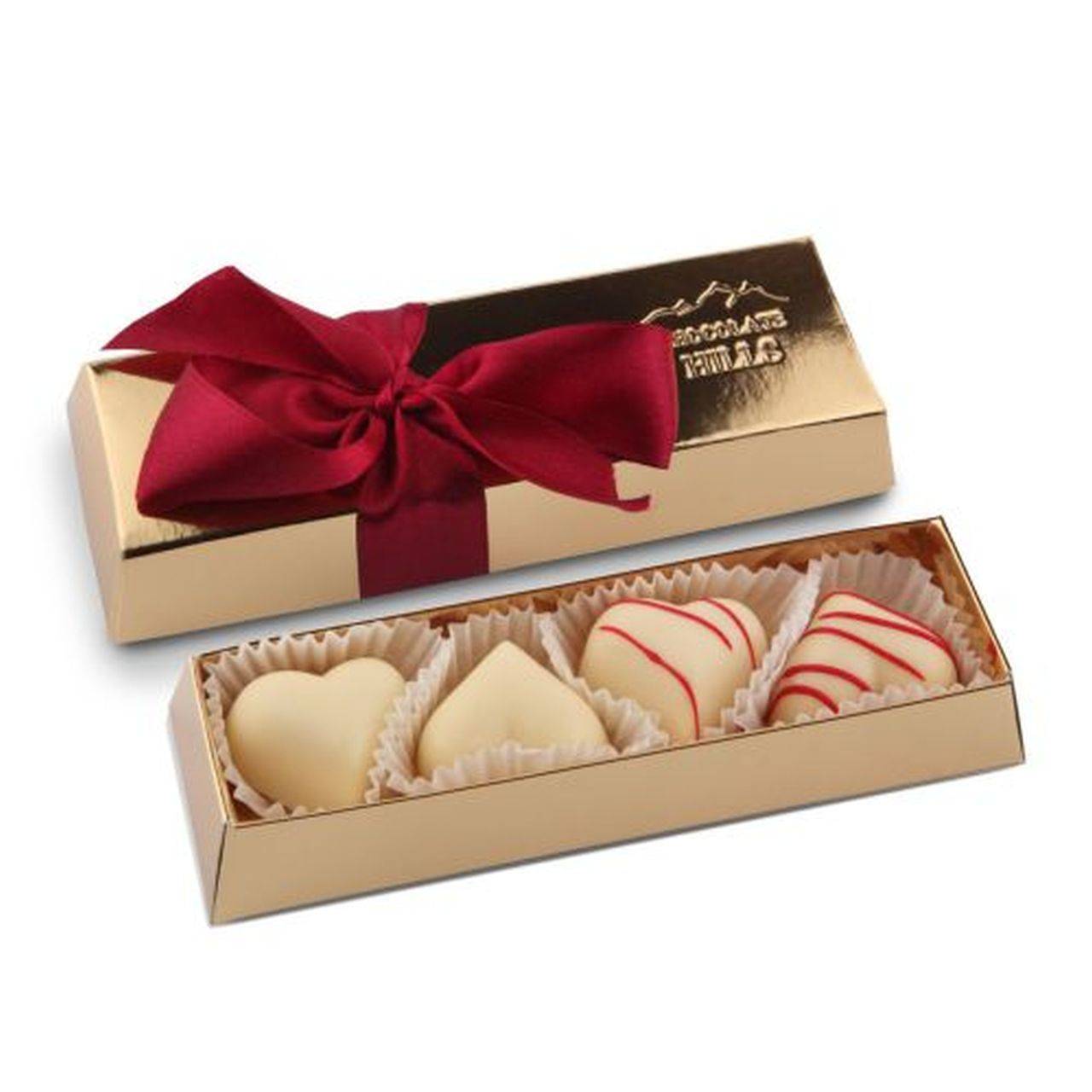 Bonboniérka so srdiečkovými pralinkami / cokoloko - SAShE.sk