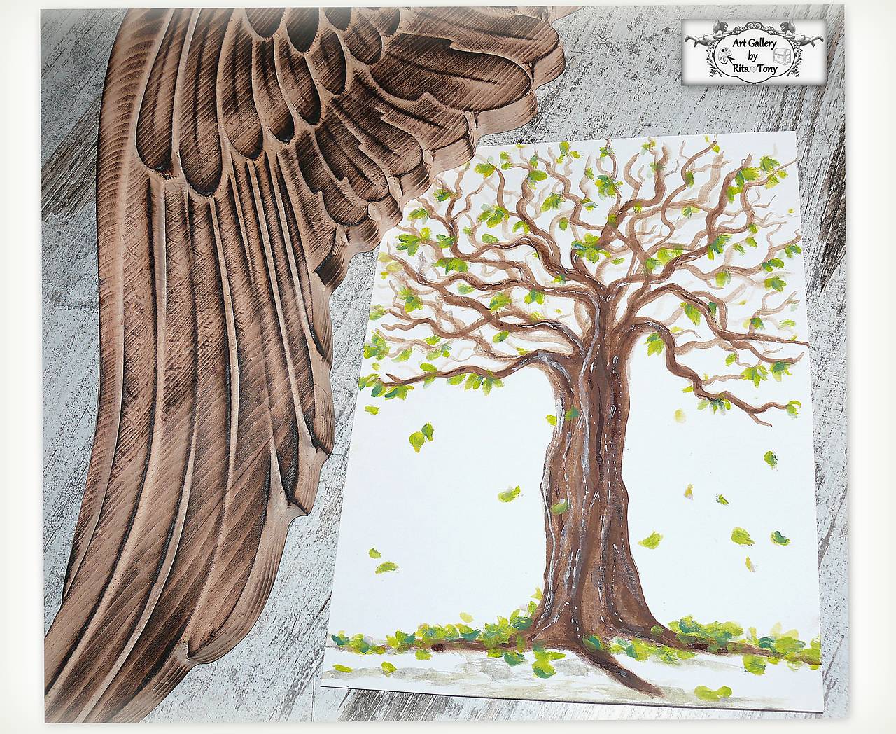 Malba Strom života / ritatony - SAShE.sk