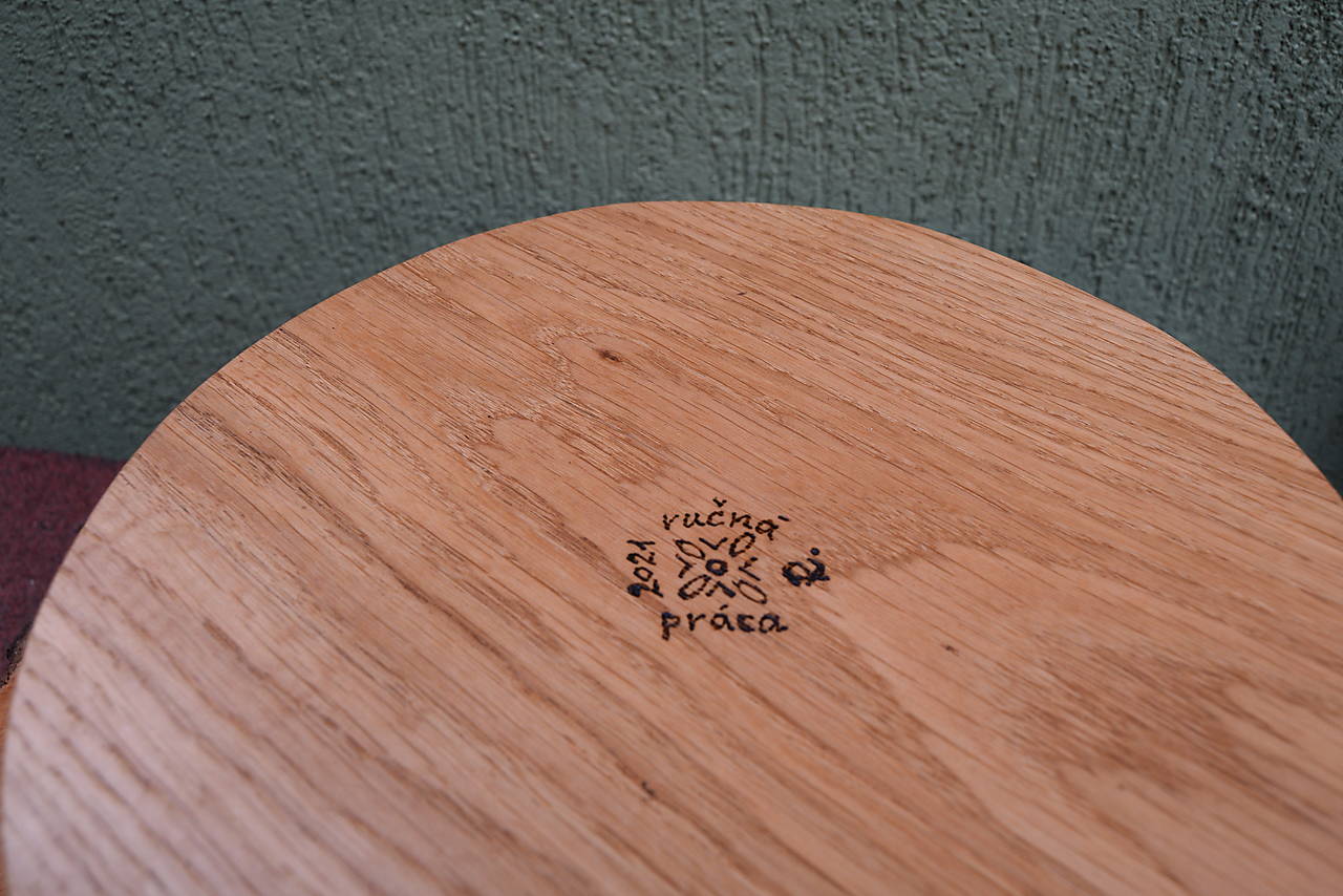 Masívna miska, segment 3 (dub, javor, mahagon) / drevodizajn - SAShE.sk