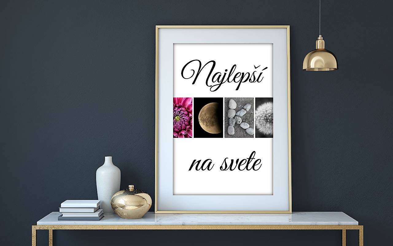 Foto OBRAZ Najlepší ocko na svete / AbecedaFotoArt - SAShE.sk