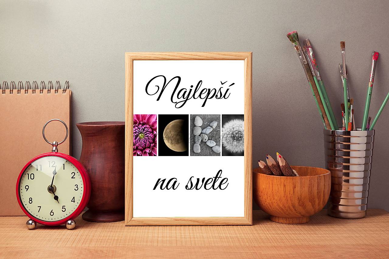 Foto OBRAZ Najlepší ocko na svete Deň otcov / AbecedaFotoArt - SAShE.sk