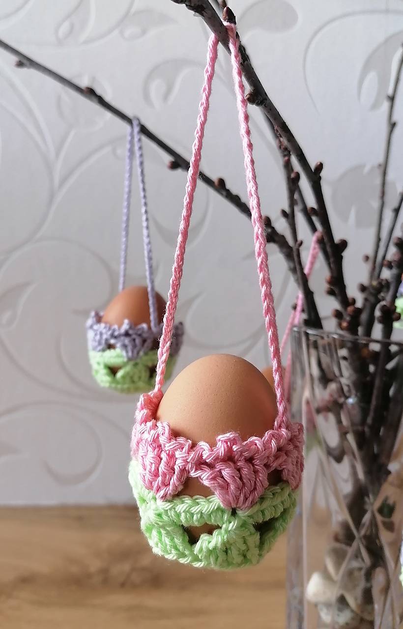 Košíčky na veľkonočné vajíčka / FlowerMandala - SAShE.sk