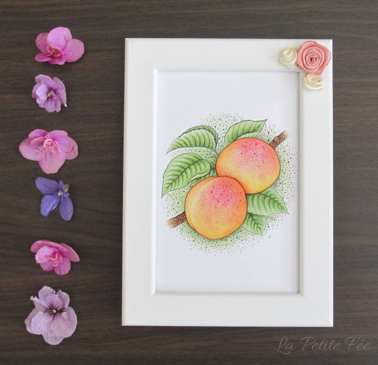 Ovocie - reprodukcia (mini) (Marhule) / LaPetiteFee - SAShE.sk