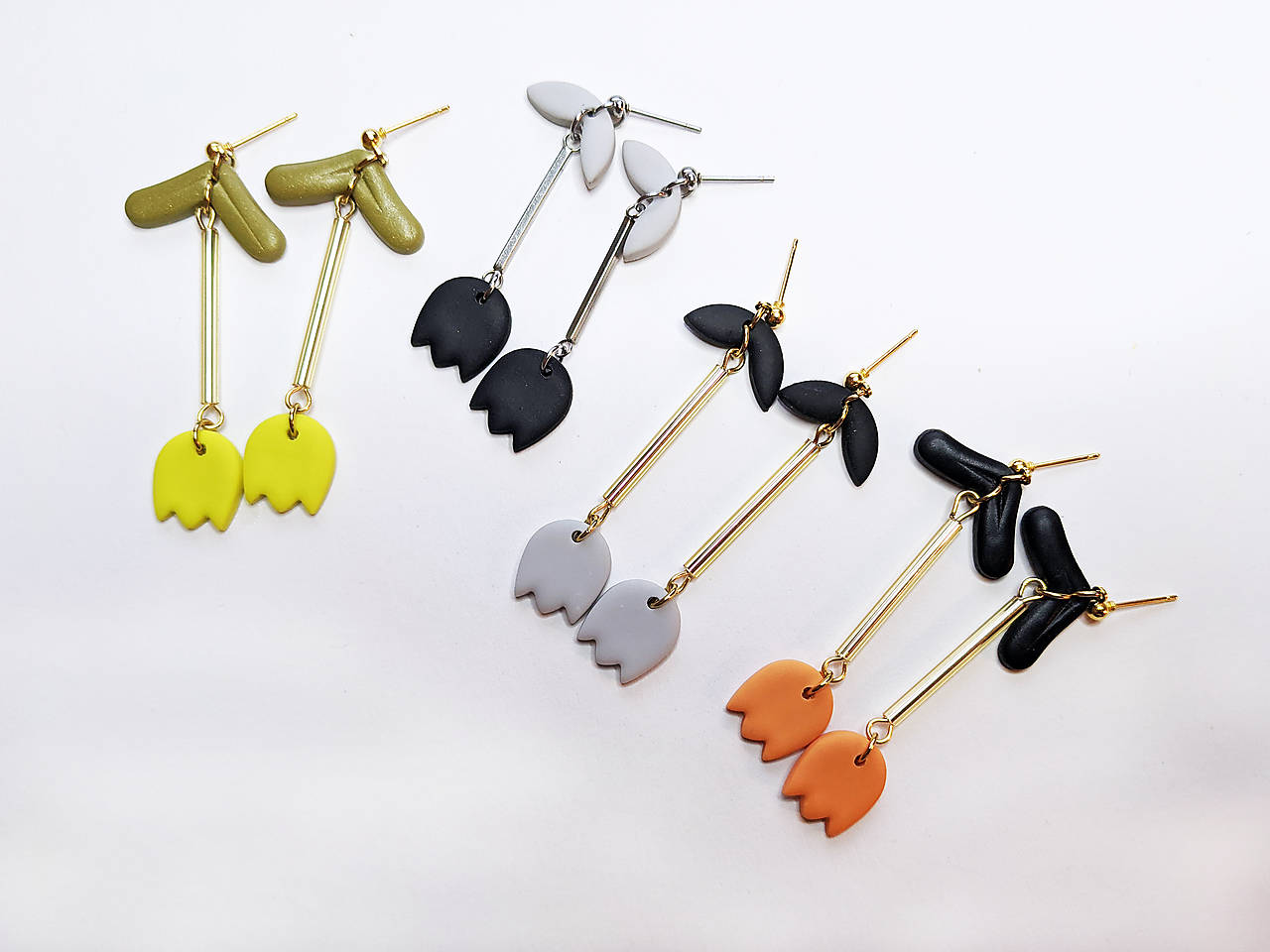 FLOWERS - pestrofarebné tulipániky (Žltá) / Lostangela - SAShE.sk