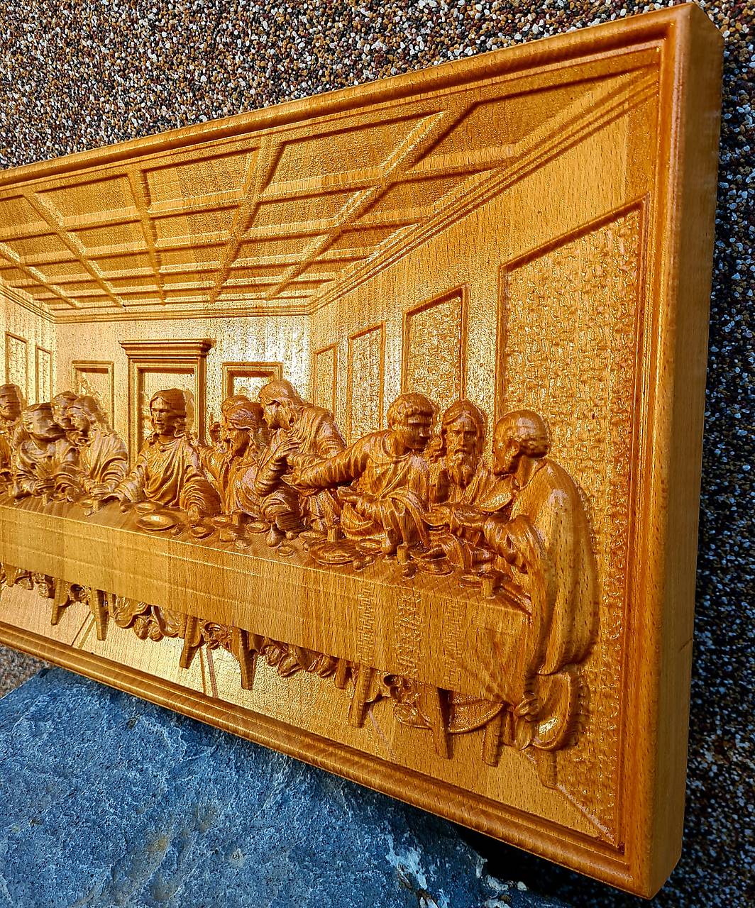3D Drevorezba Posledná Večera. Mikro detail. / Patrik1970 - SAShE.sk