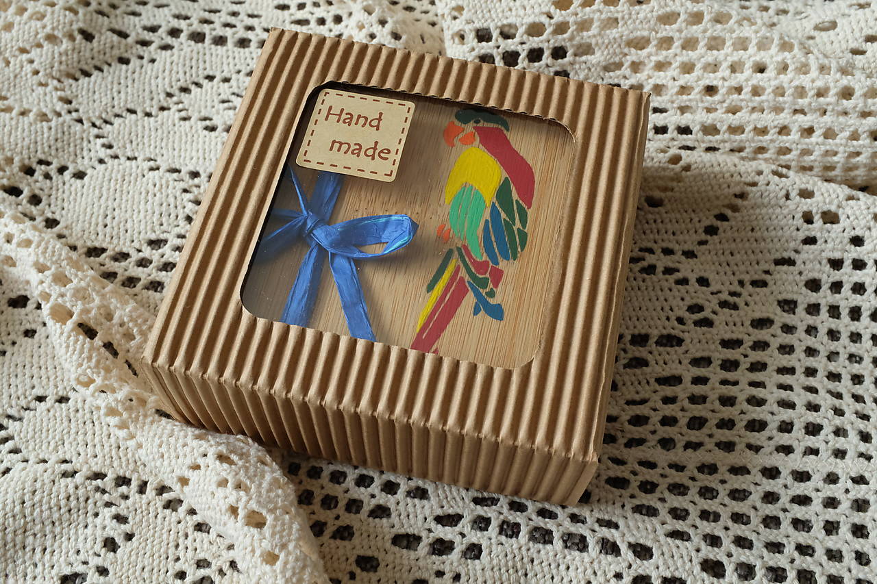 Bambusové podšálky - Limonána / Daleina.Design - SAShE.sk