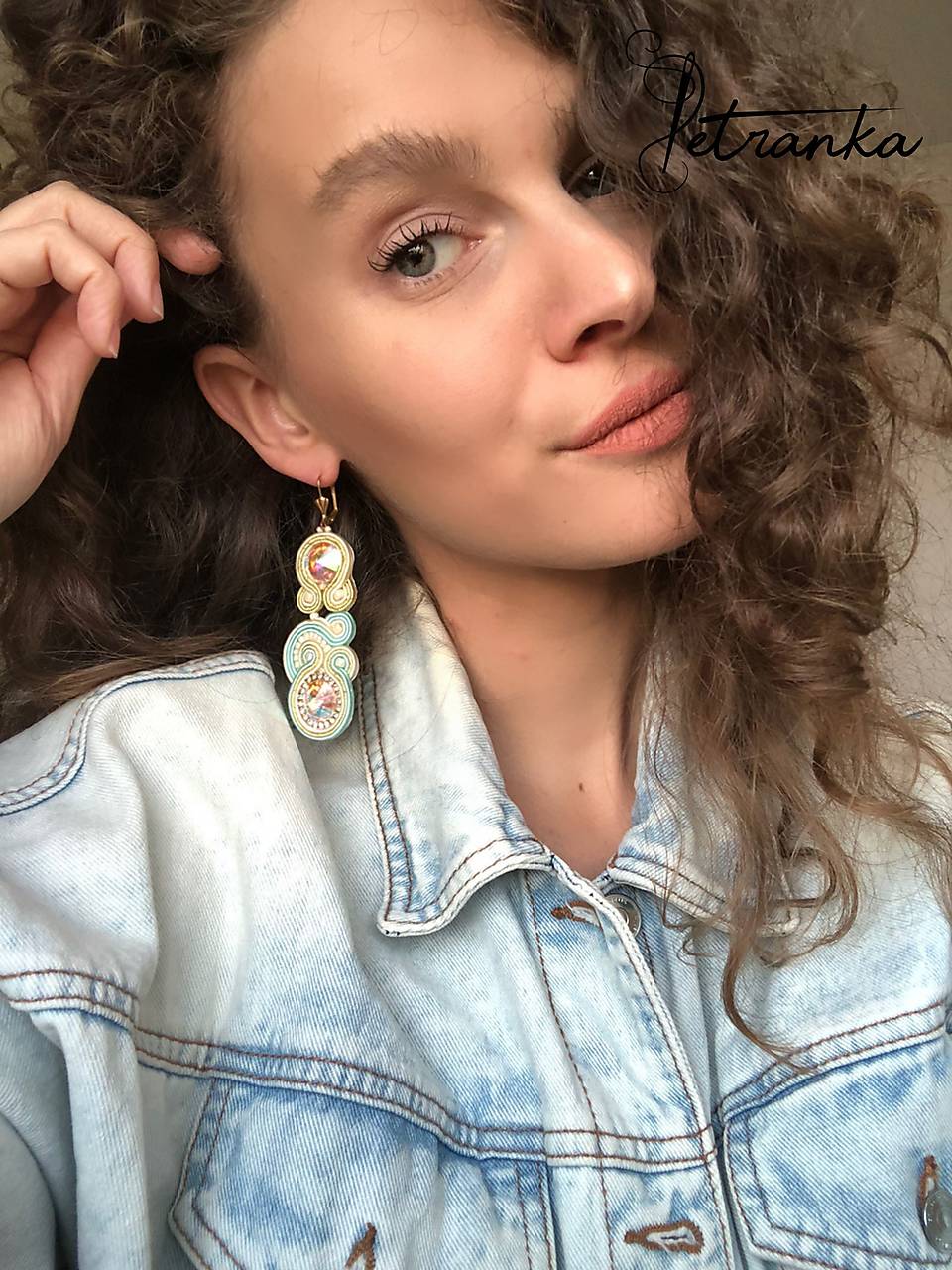 Šujtášové náušnice Melanta / Petranka - SAShE.sk