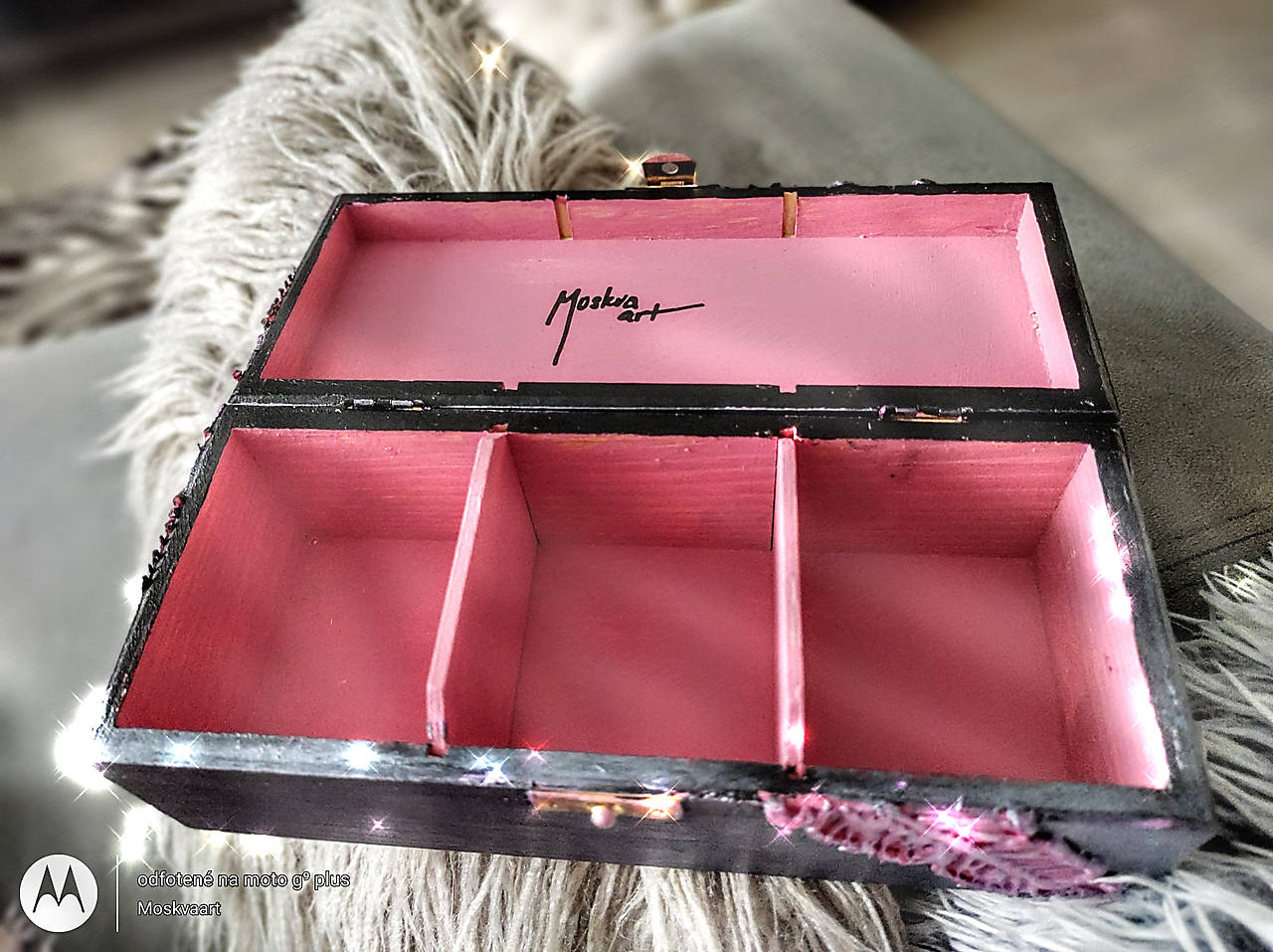 Feather chest - 22 x 9 x 8 cm / moskvaart - SAShE.sk