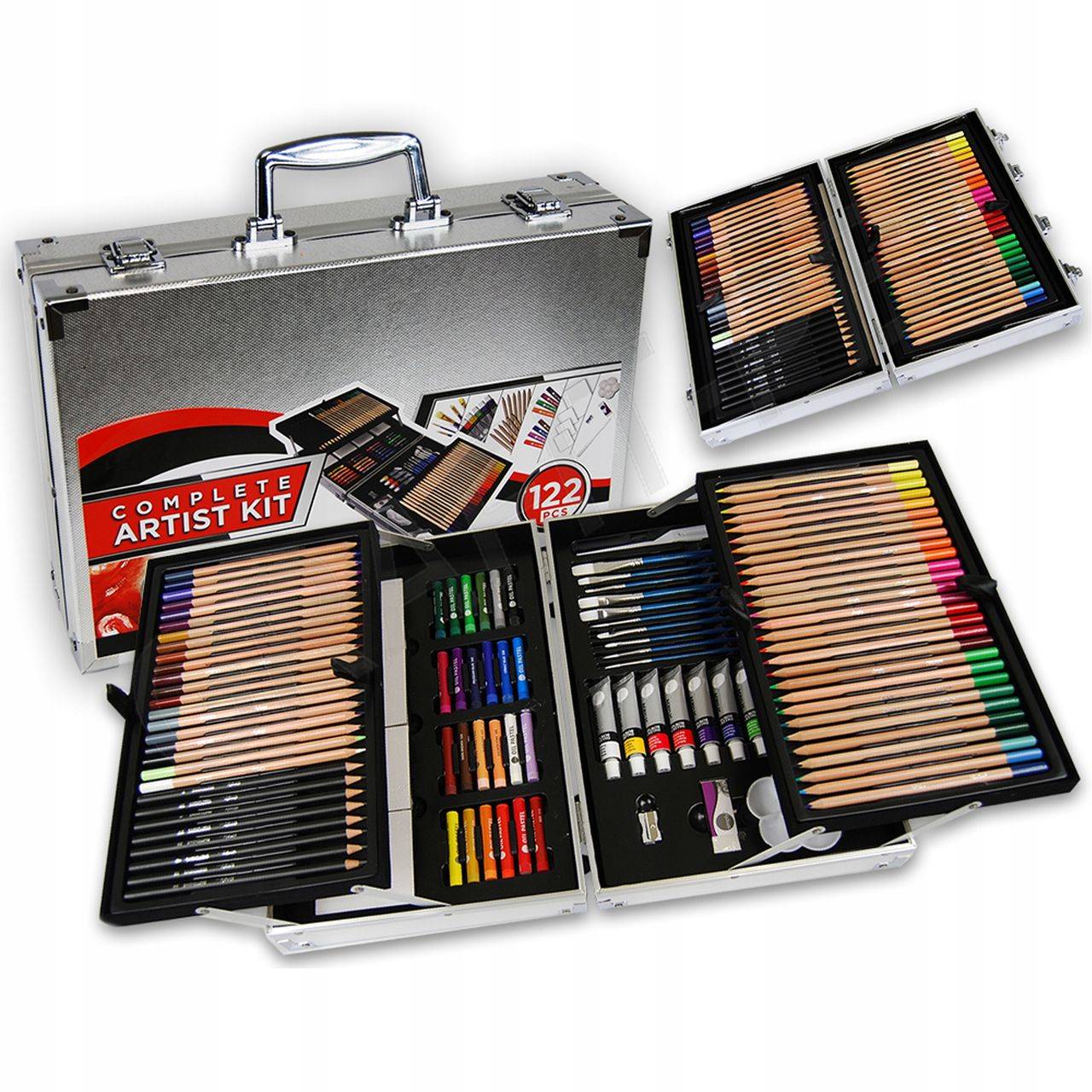 Veľký umelecký set Daler-Rowney Complete Artist Kit - 122 dielny ...
