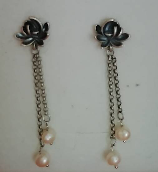 Náušnice 925 Striebro&Perly / veronica_jewels - SAShE.sk