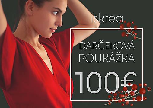 Darčekový poukaz 100 € / iskrea - SAShE.sk