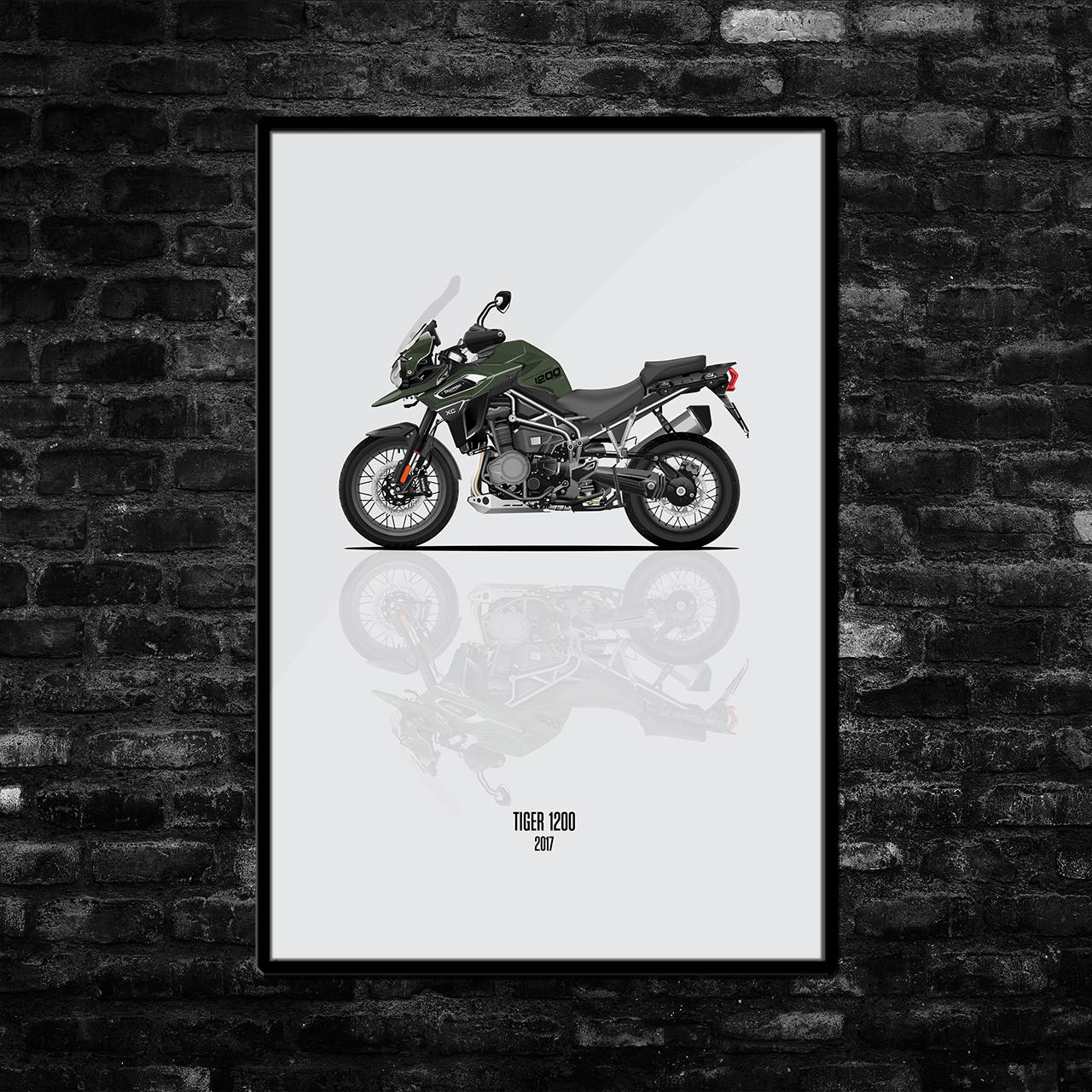 Poster / plagát motorka Triumph Tiger 1200 (Digitálny produkt (na ...