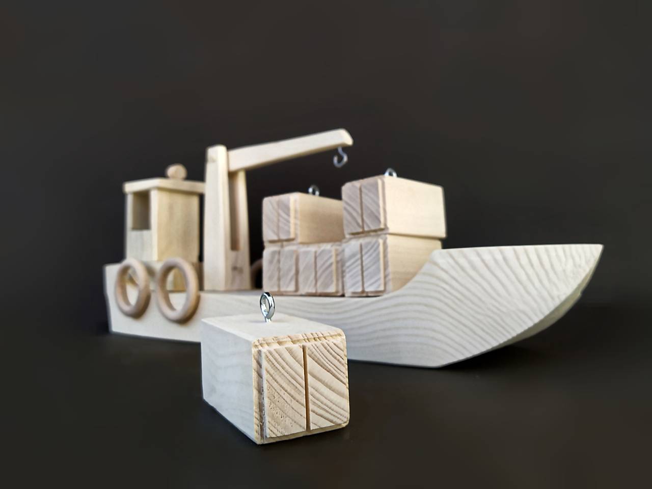 Drevené hračky - loďka / LadislavKurnota - SAShE.sk