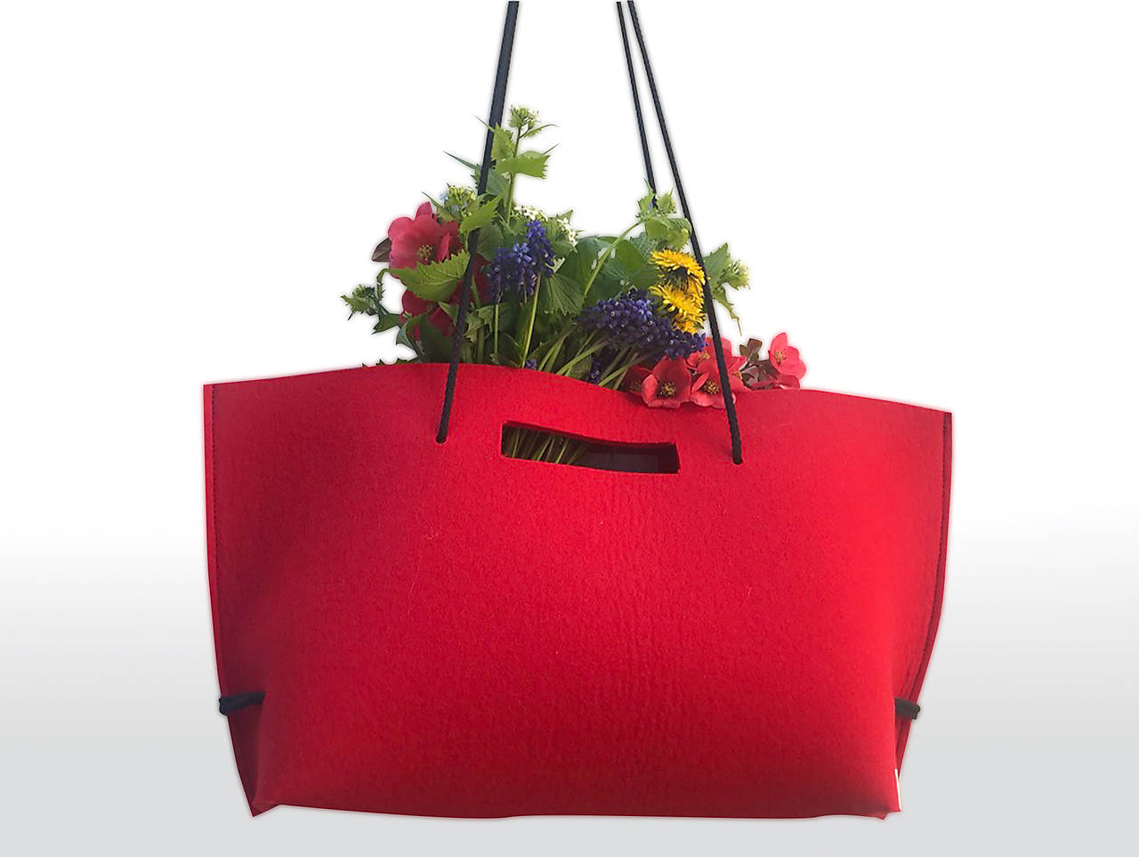 KOZA praktická taška do ruky aj na plece :) (Červená) / sona-design ...