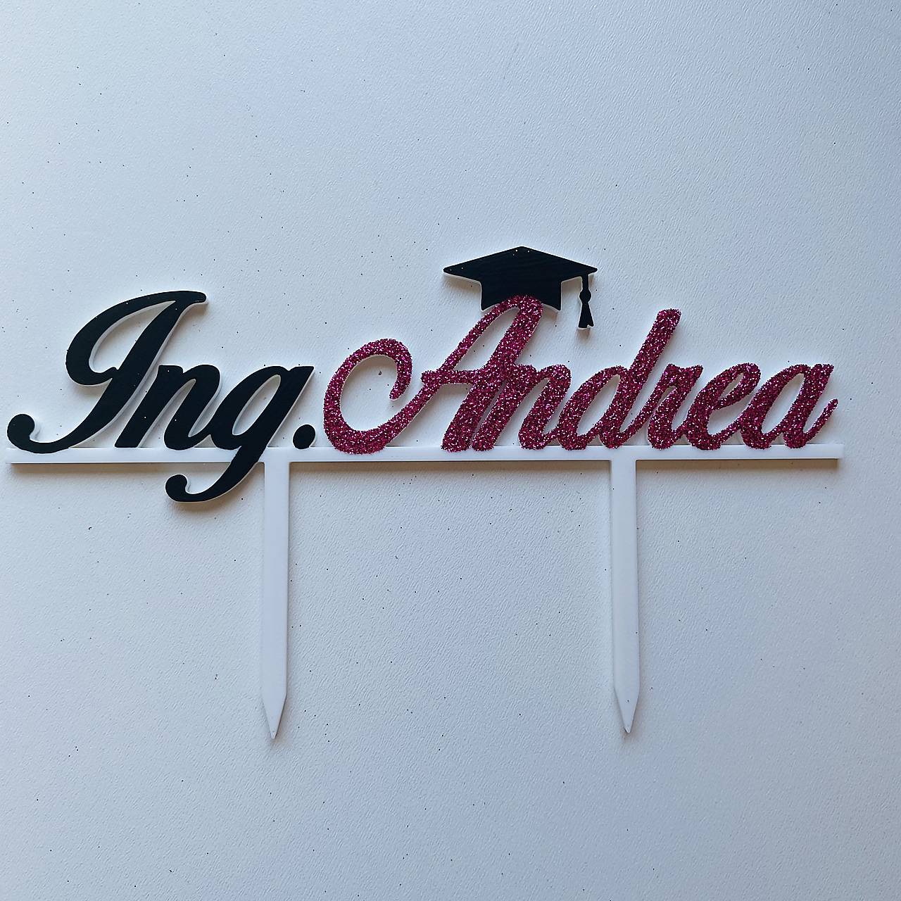 Zápich na tortu Promócie / Anuka - SAShE.sk - Handmade Dekorácie