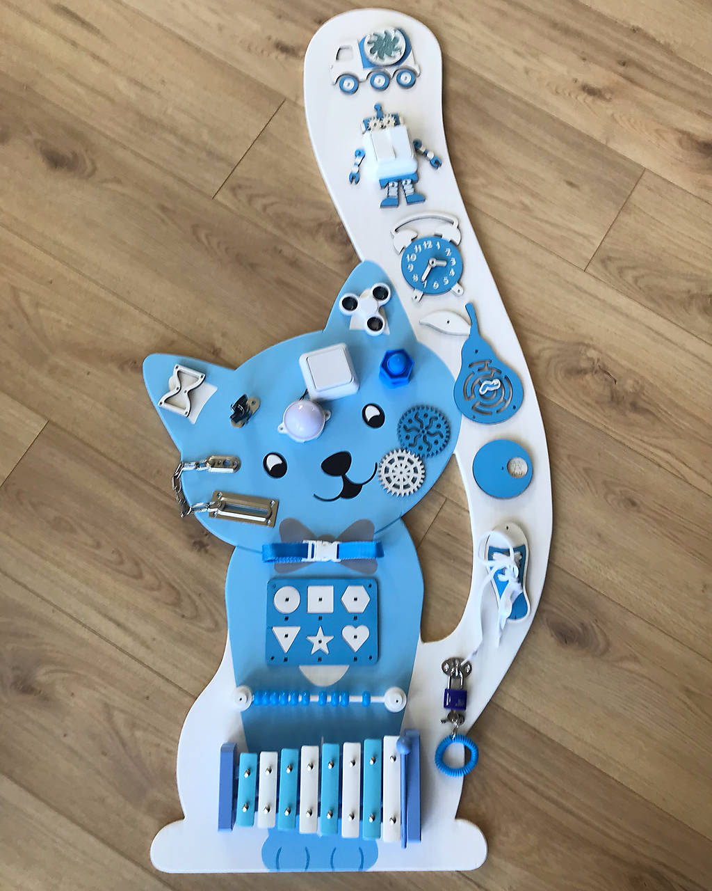 Edukacna doska pre deti activity board MACKA / ActivityBoards - SAShE ...