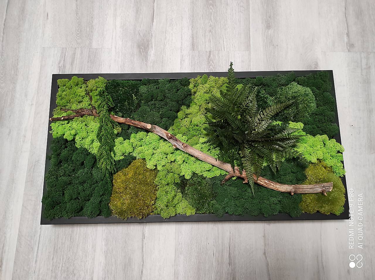 Machový obraz džungla - obdĺžnik L / Mach_Dekor - SAShE.sk