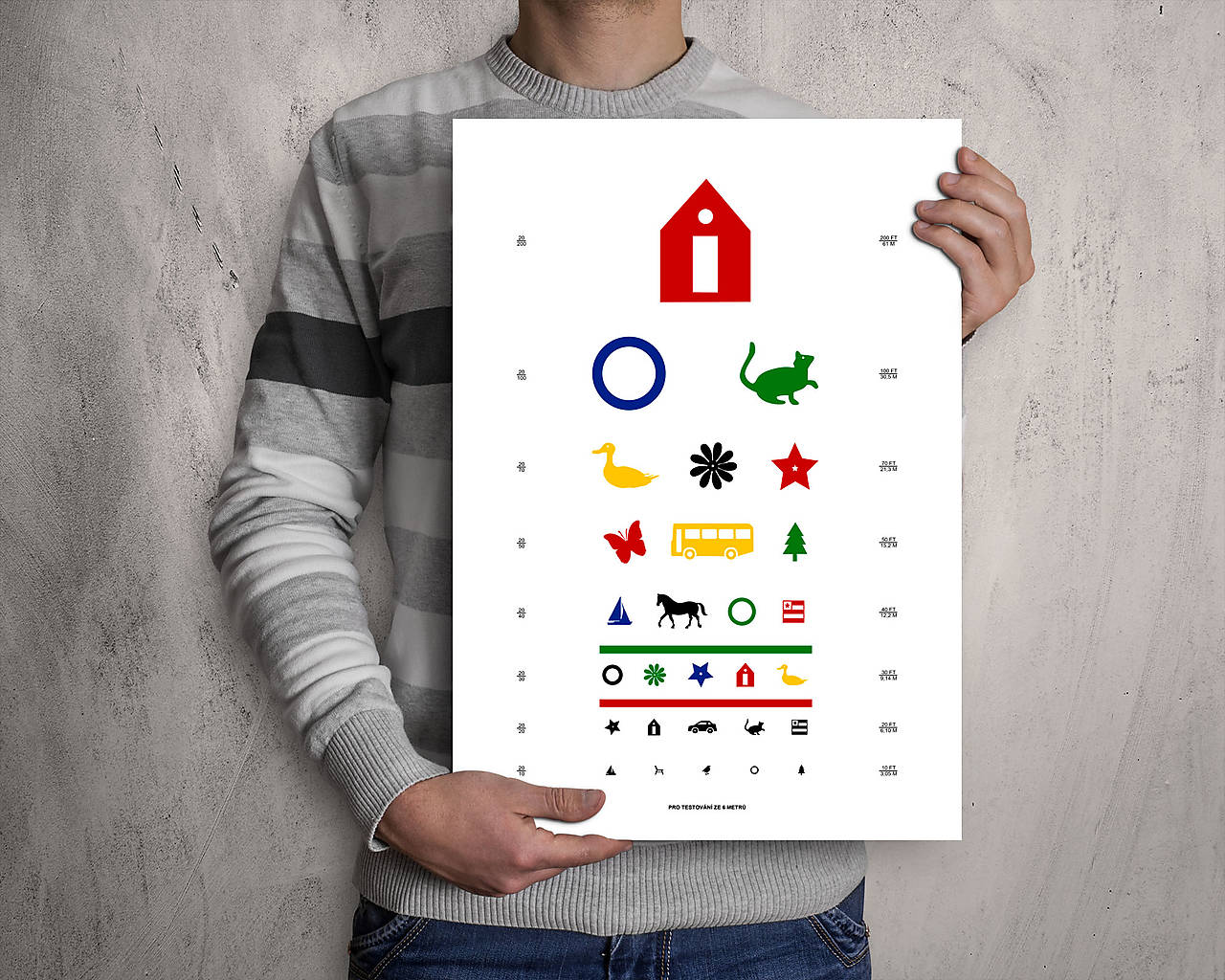 Očný test pre deti / Artchi - SAShE.sk