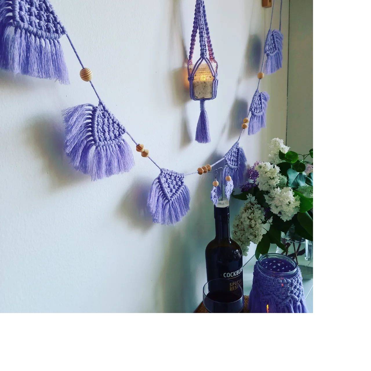 Boho girlanda / LuCindaHandMade - SAShE.sk - Handmade Dekorácie