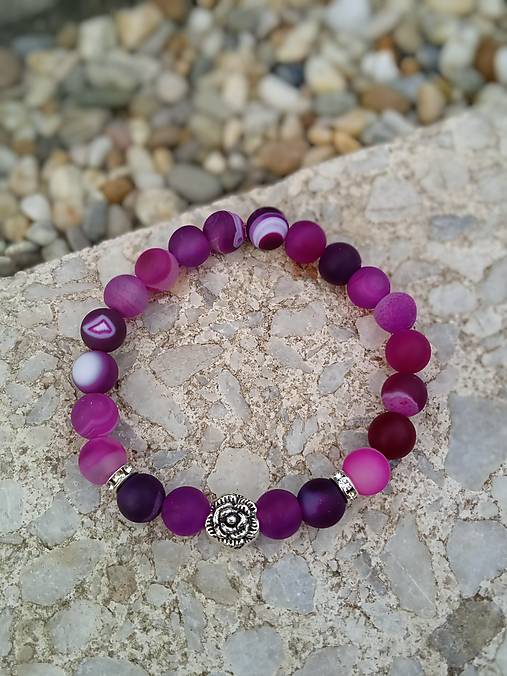 NÁRAMOK z achátu / naj_naramky - SAShE.sk