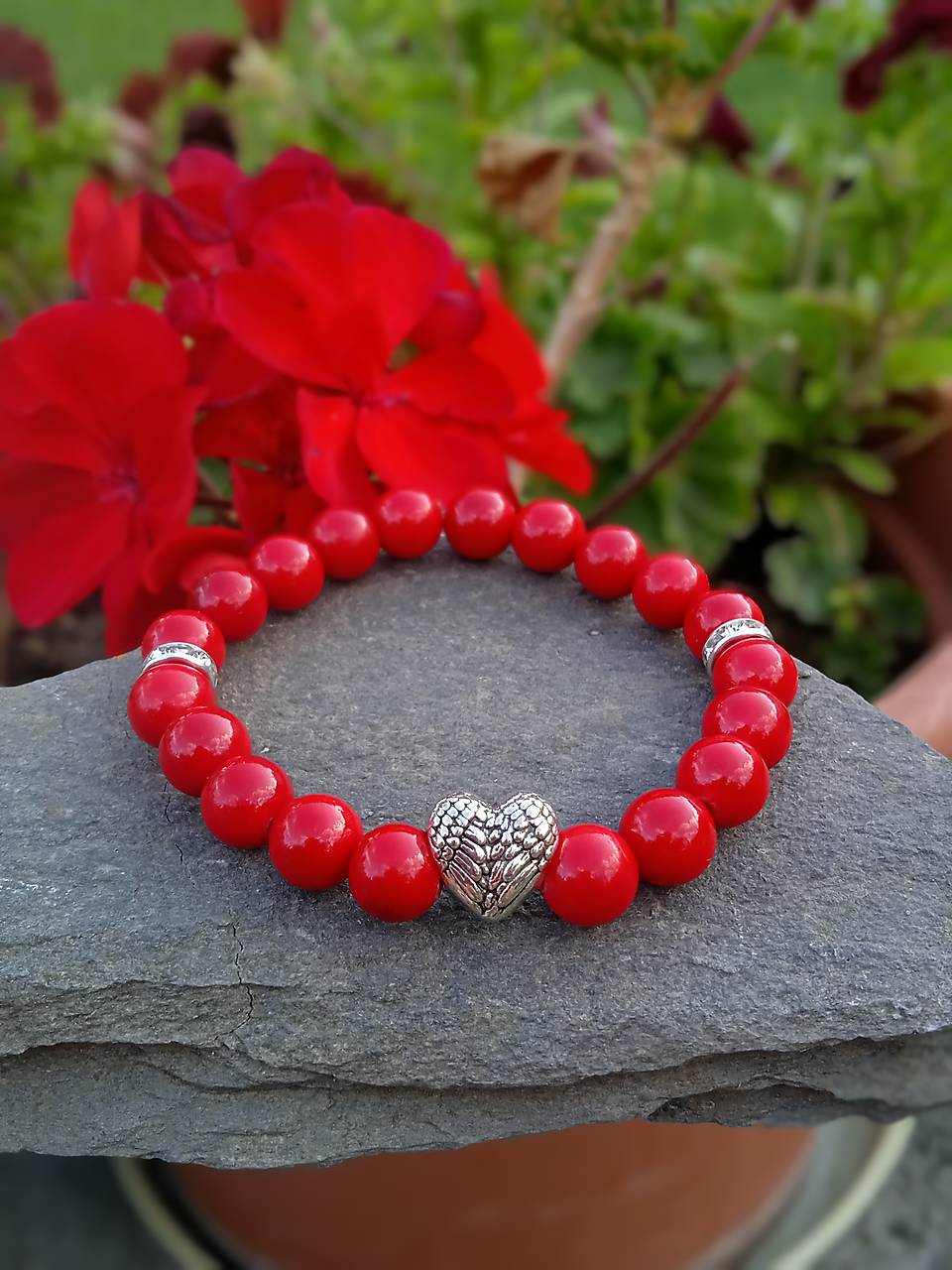 NÁRAMOK so srdiečkom / naj_naramky - SAShE.sk