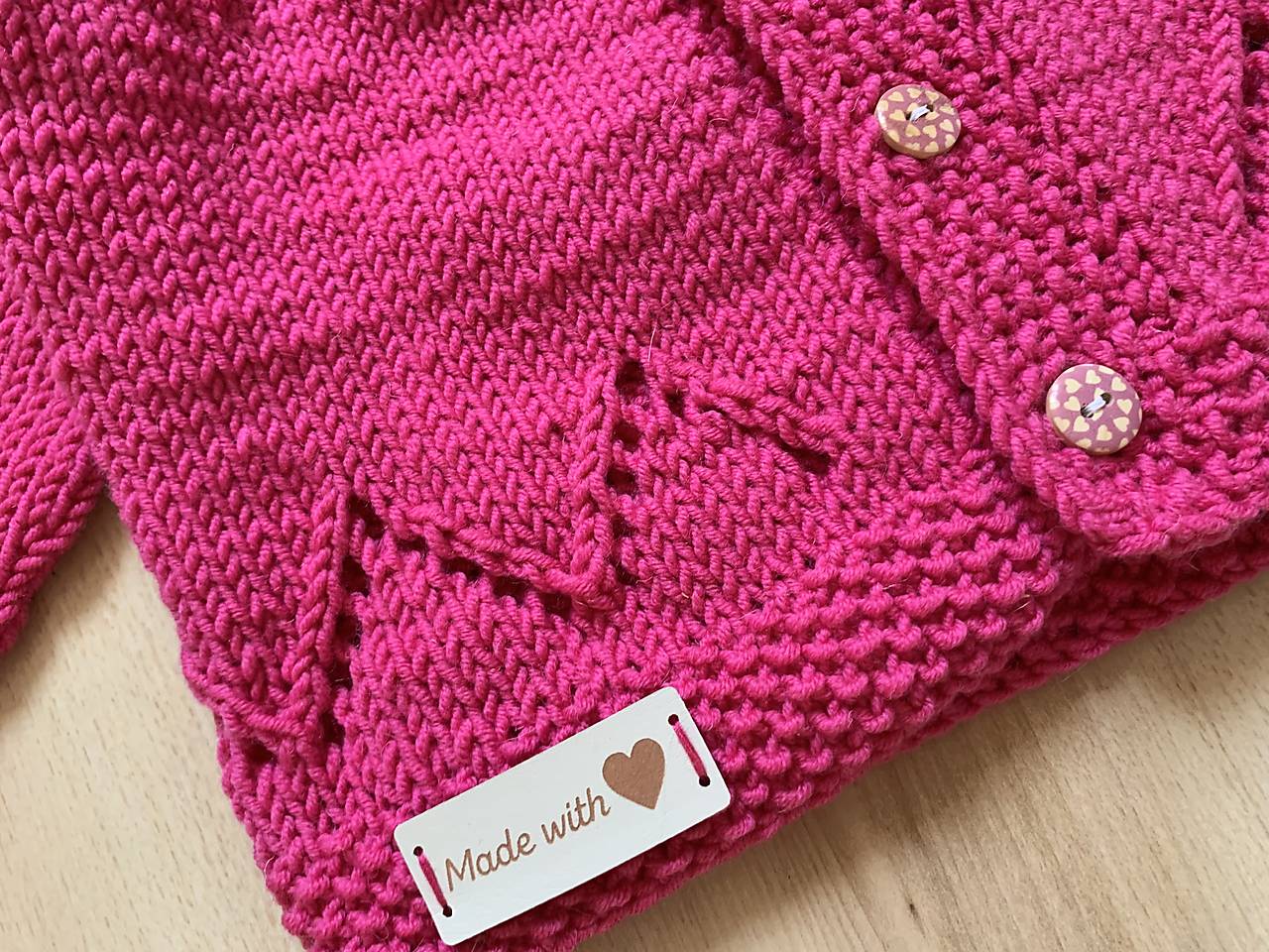 Pleteny elegantny dievcensky kardigan / Vecicky.od.Evicky - SAShE.sk