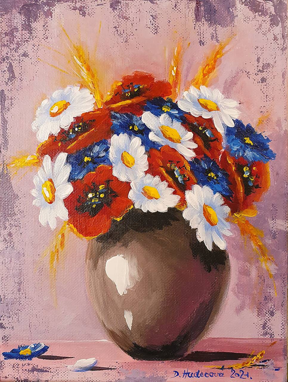 Obraz Lúčne kvety / Dashaart - SAShE.sk