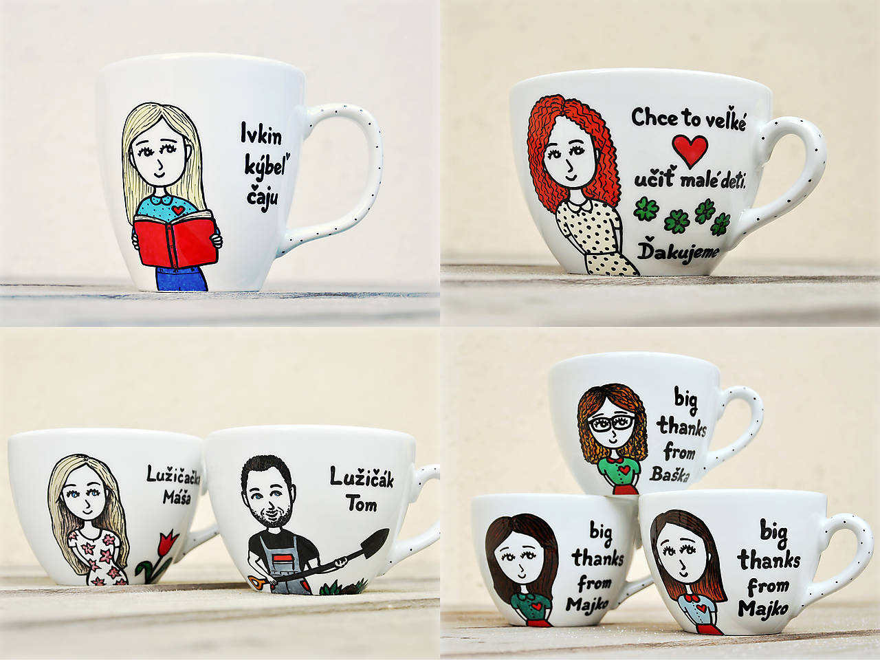 Postavička na želanie / chalupka - SAShE.sk - Handmade Nádoby