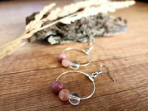 Náušnice z minerálov / Zi_podla_seba - SAShE.sk