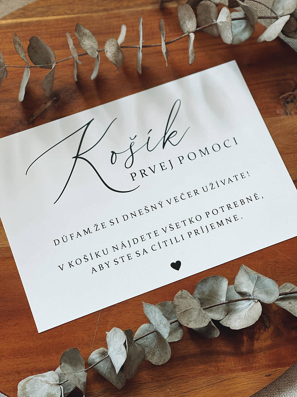 Košík prvej pomoci A5 - Kartička / NoiArt - SAShE.sk