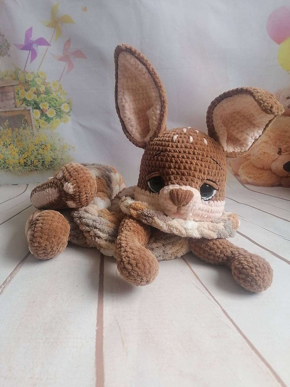 Pyžamožrut zajko hnedá labka / zuzla - SAShE.sk