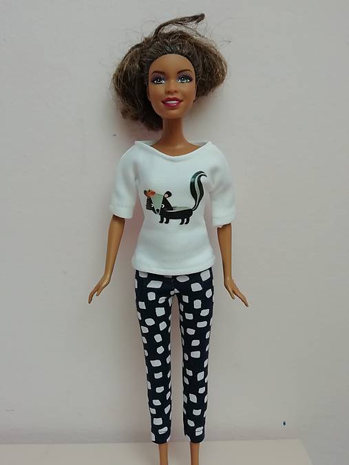 Vychadzkovy outfit pre Barbie / Jatabona - SAShE.sk