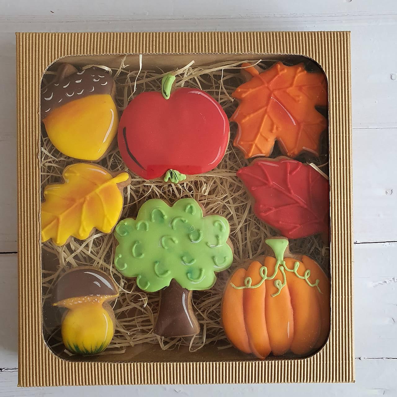 Jesenný perníkový set (Set v krabičke jesenny strom) / Pernikaren ...