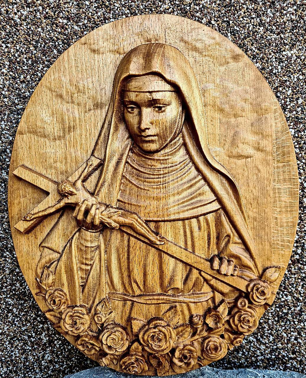 Drevorezba Sv. Rita. / Patrik1970 - SAShE.sk