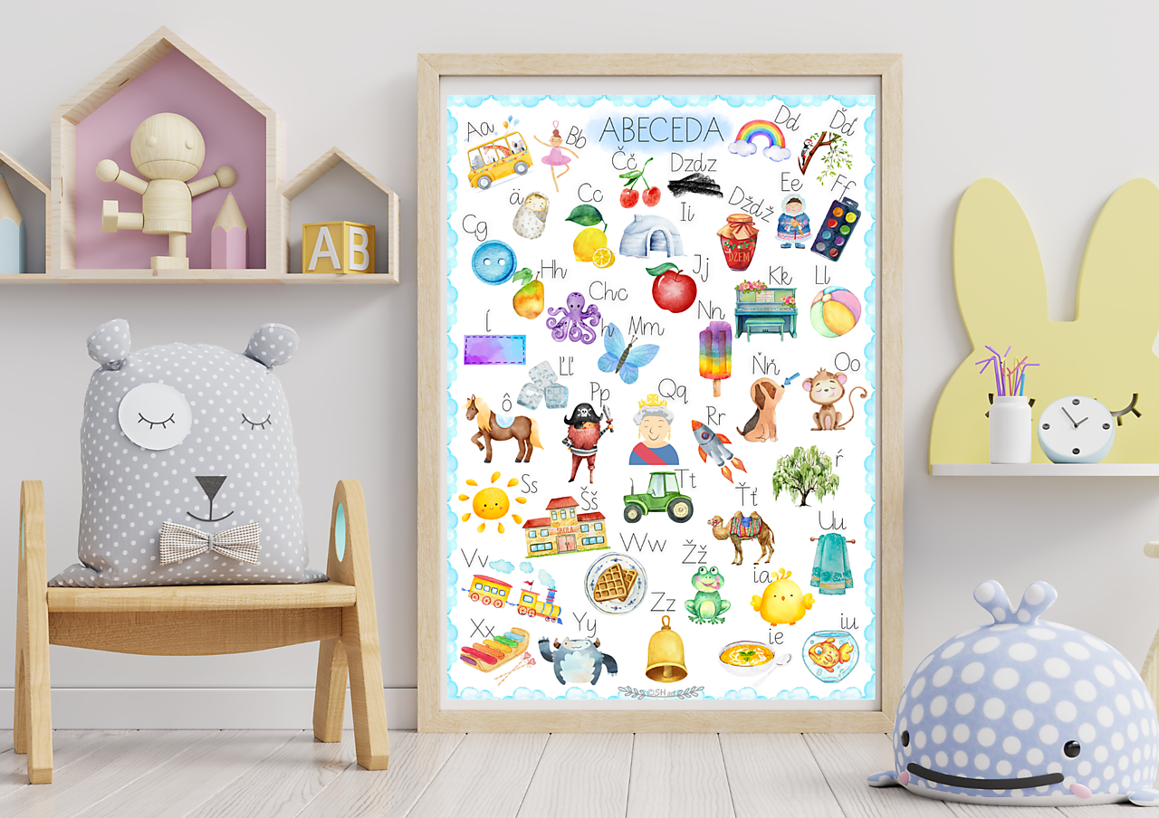 Plagát ABECEDA ručne písané (súbor PDF) / SimonaHorvathova - SAShE.sk ...