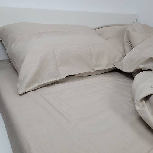Ľanová posteľná bielizeň SET Naturel / Jenyberghome - SAShE.sk