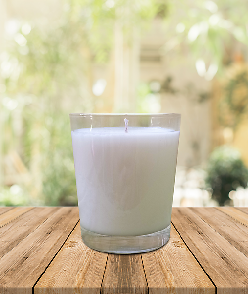 Čistiaca sviečka sójová (biela) / energetickesviecky - SAShE.sk