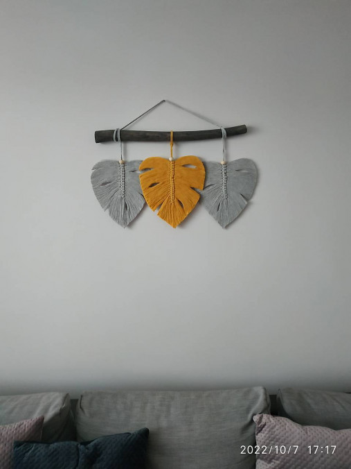 Macrame listy / macramedesign - SAShE.sk