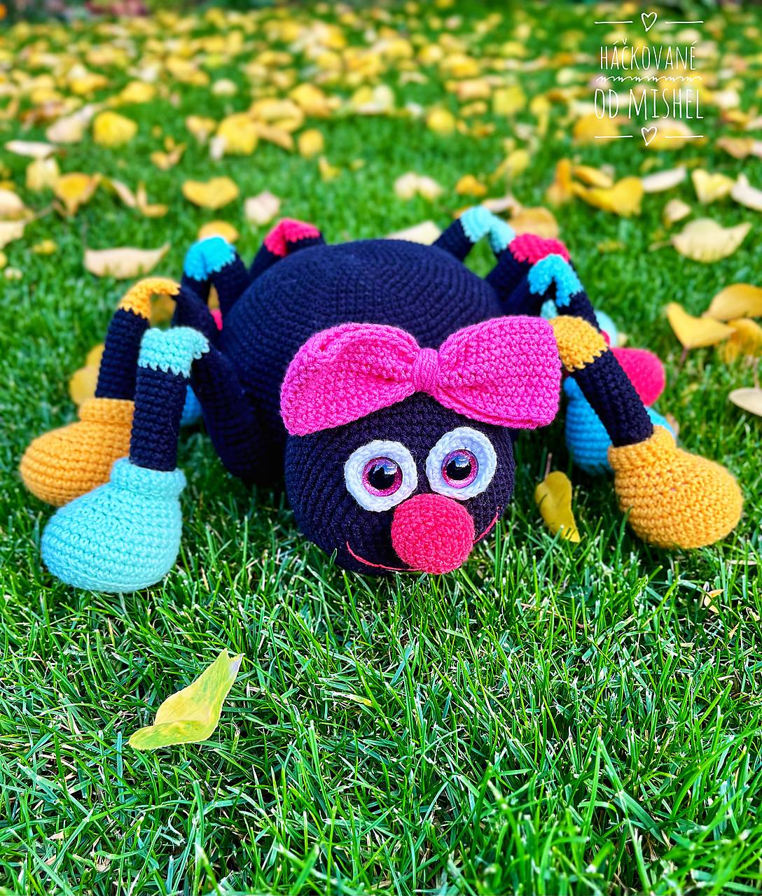 Háčkovaný pavúk / ByMishel - SAShE.sk