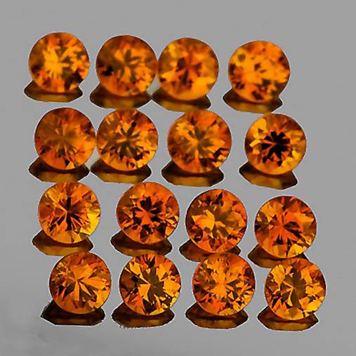 Citrin prirodny 2,5 mm / ender - SAShE.sk