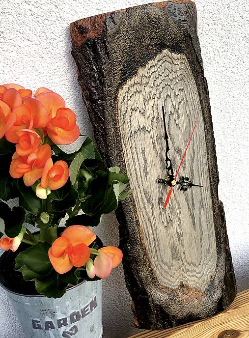 Drevené hodiny z dubového dreva / Ne-Tradicne - SAShE.sk