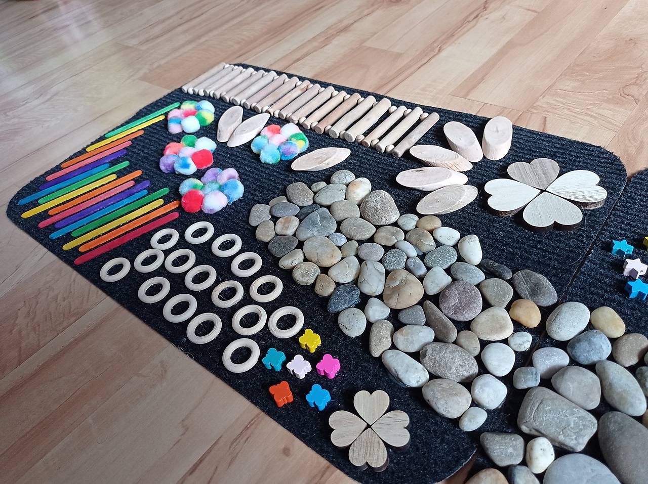 Senzomotoricky koberec pre deti / Ny-dekor - SAShE.sk - Handmade Hračky