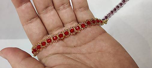 Elegant (Červeno-zlatá) / LESELO - SAShE.sk