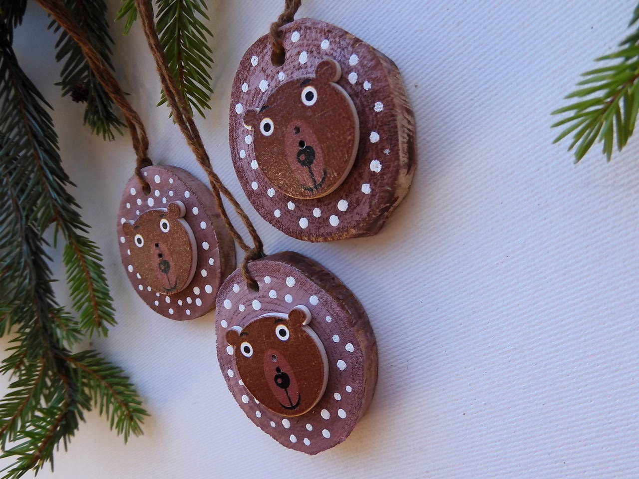 Vianočné ozdoby maco / Sisi-Silvia - SAShE.sk - Handmade Dekorácie