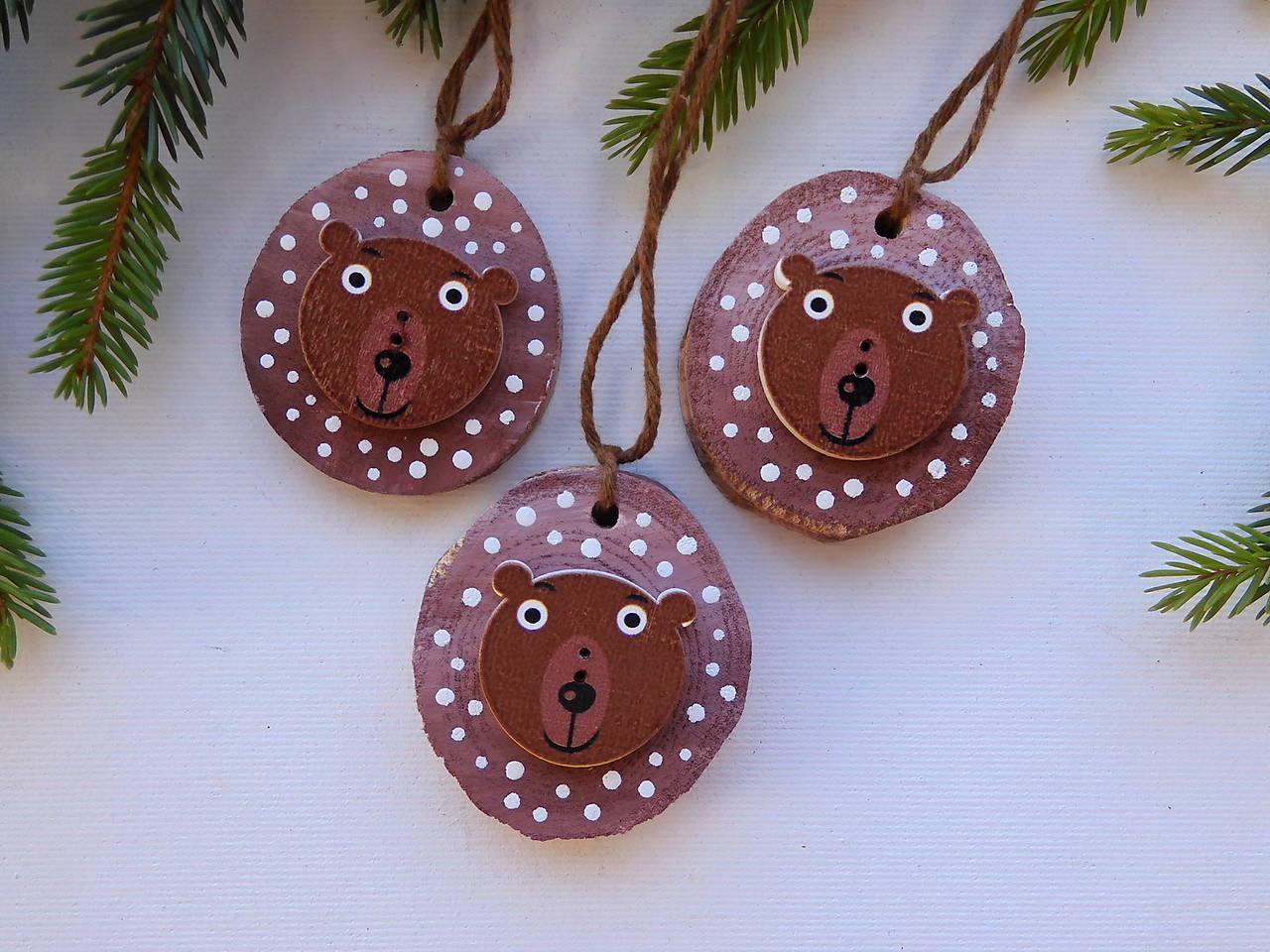 Vianočné ozdoby maco / Sisi-Silvia - SAShE.sk - Handmade Dekorácie