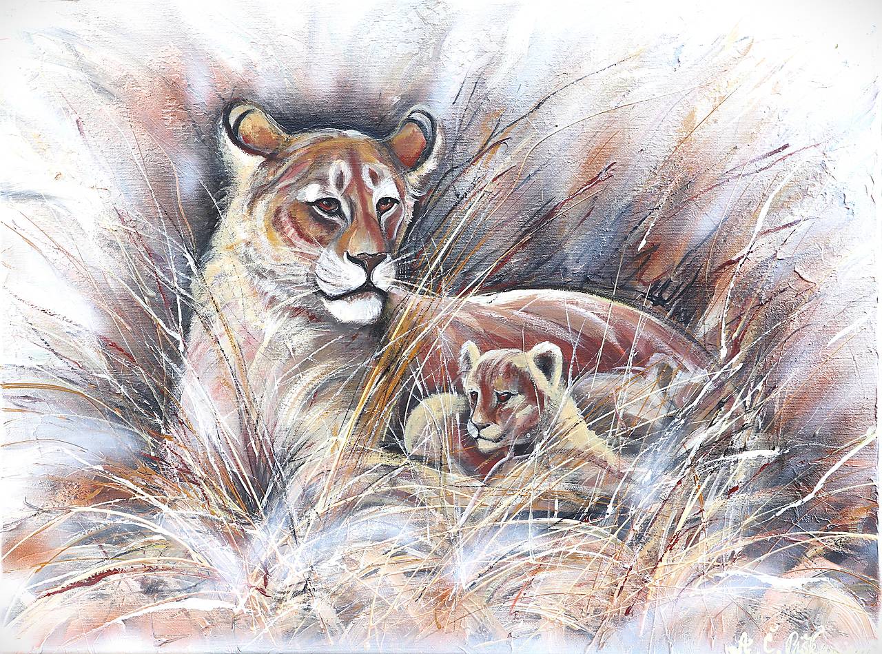 ,,Rodinka,, 80x60 / KukurART - SAShE.sk