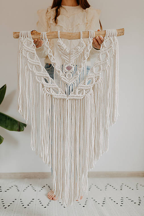 Makramé DREAM LIGHT / makrame_by_mags - SAShE.sk