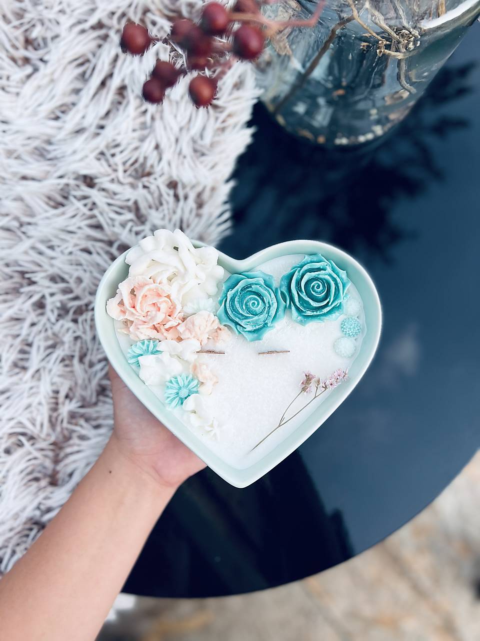 Palmová sviečka / Madone - SAShE.sk - Handmade Sviečky