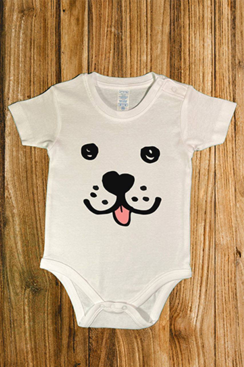 Detské body s motívom psíka (aj ako rodinné balenie) / satin333 - SAShE.sk