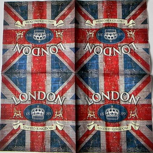 LONDON UNITED KINGDOM - servítka / Slabikarobrazkov - SAShE.sk